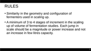 Scale up & Optimization | PDF