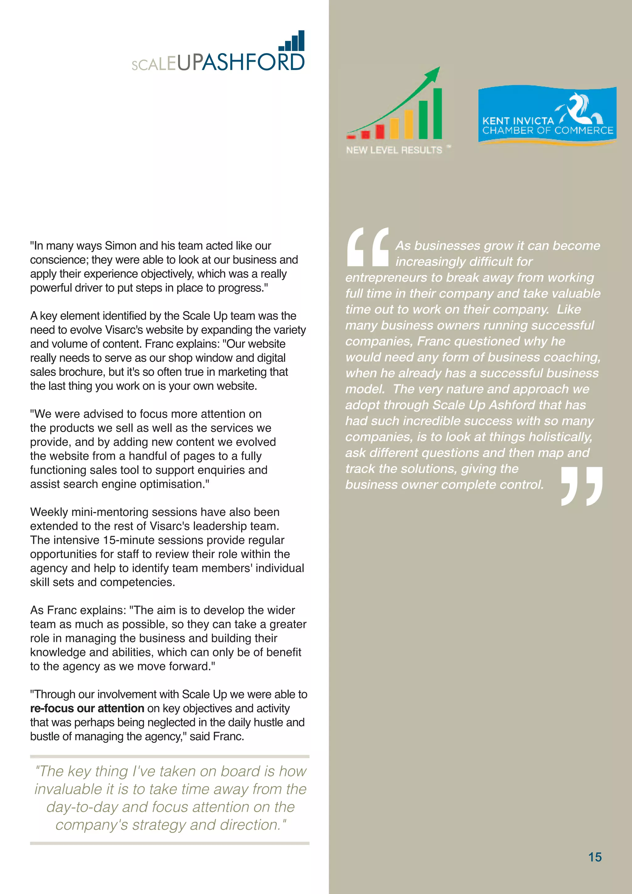 Scale up Ashford pilot results - updated | PDF