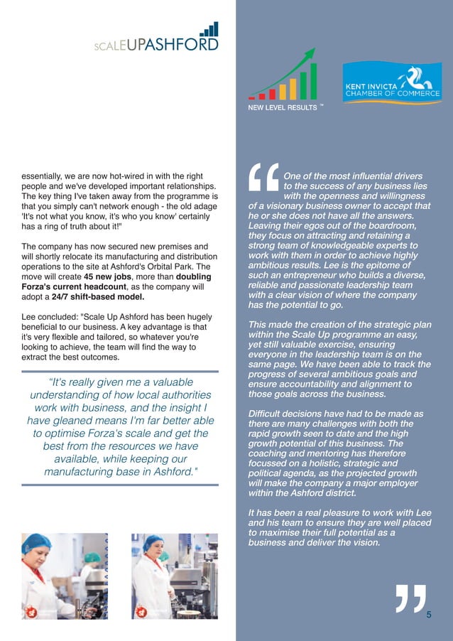 Scale up Ashford pilot results - updated | PDF