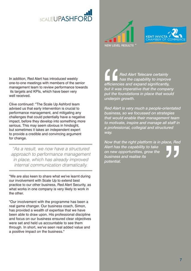 Scale up Ashford pilot results - updated | PDF