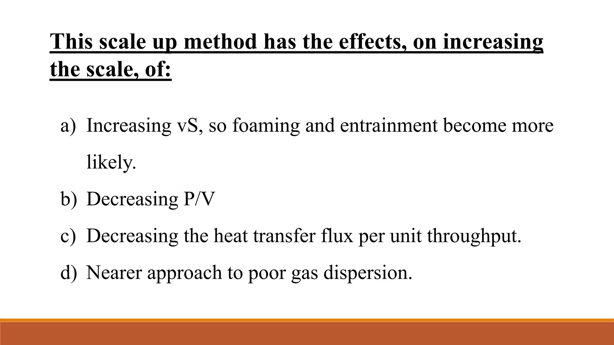 Scale up of agitated vessels and static mixer | PPTX