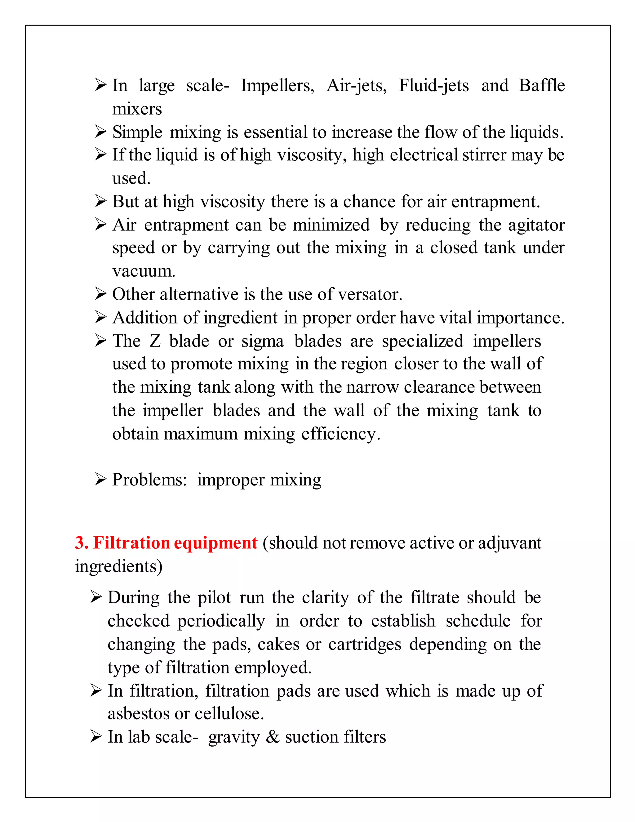 Scale up of liquid orals | DOCX