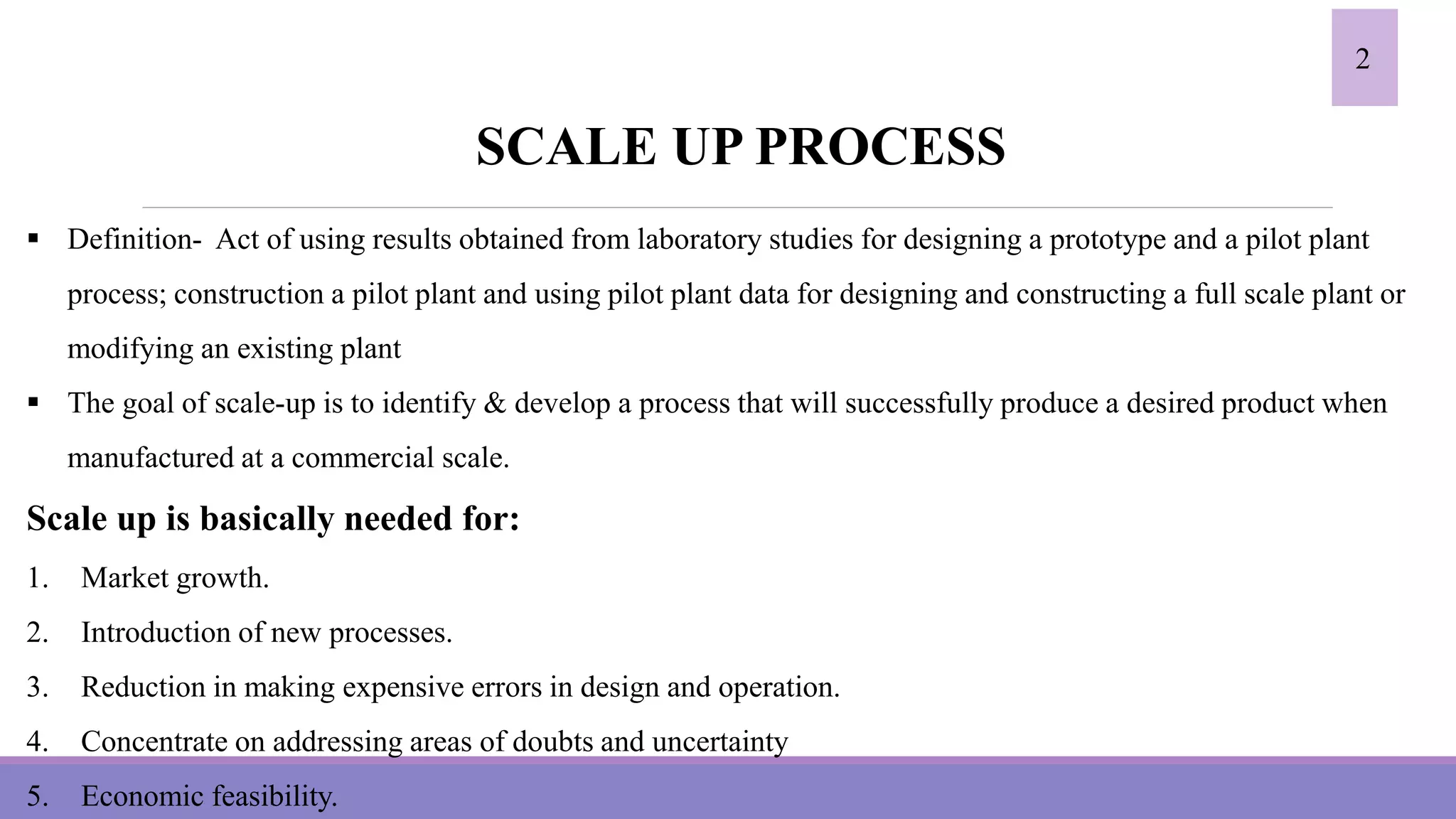 Stages of scale up process mparm 1st year pharmaceutical process ...