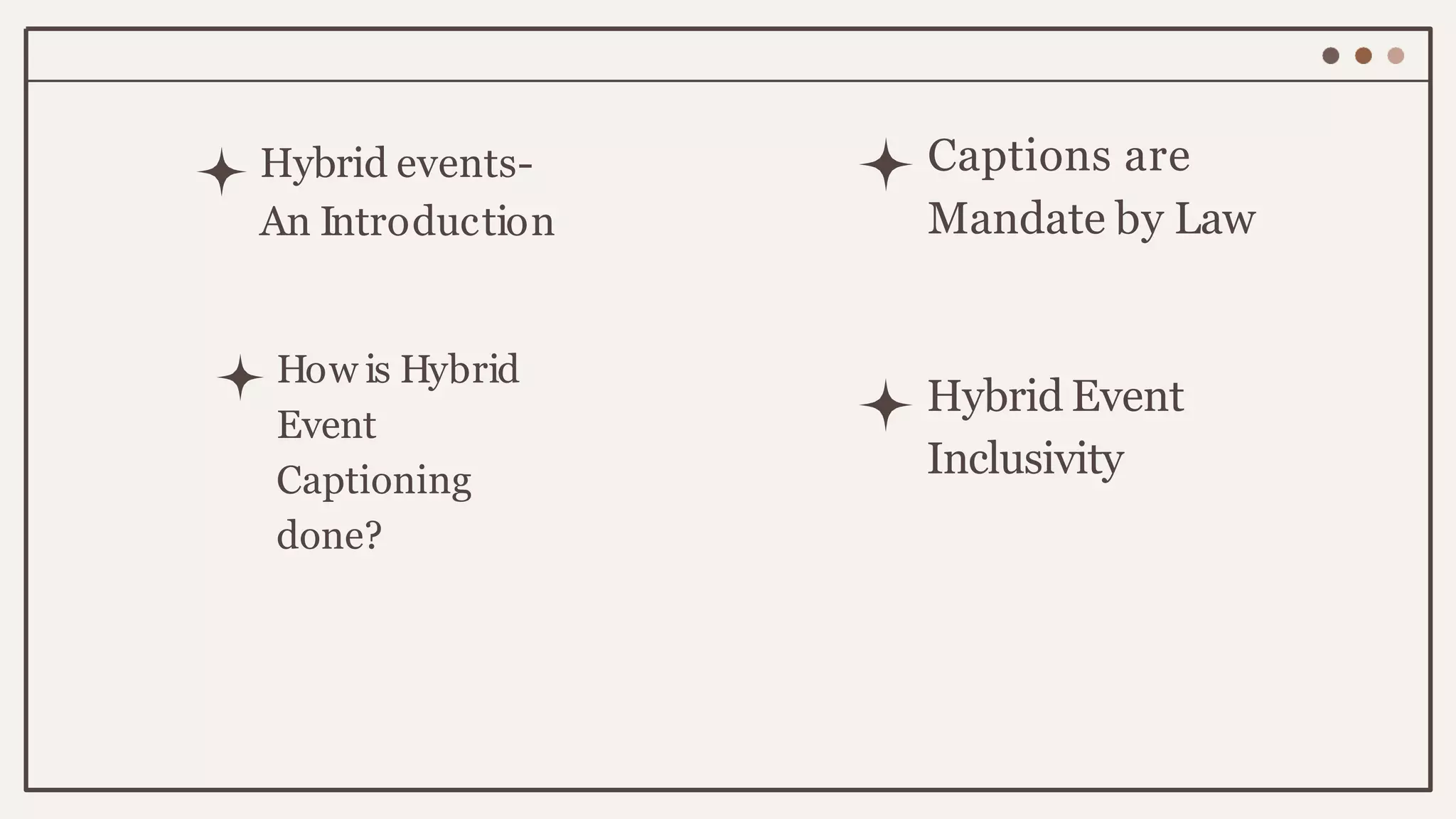 Scale up your next Hybrid Event with Hybrid Event Captioning..pptx