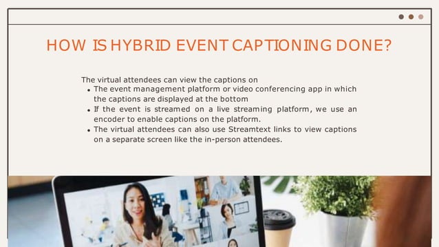 Scale up your next Hybrid Event with Hybrid Event Captioning..pptx
