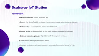Demystifying IoT : Bringing the cloud to connected devices with IoT Station | PPT
