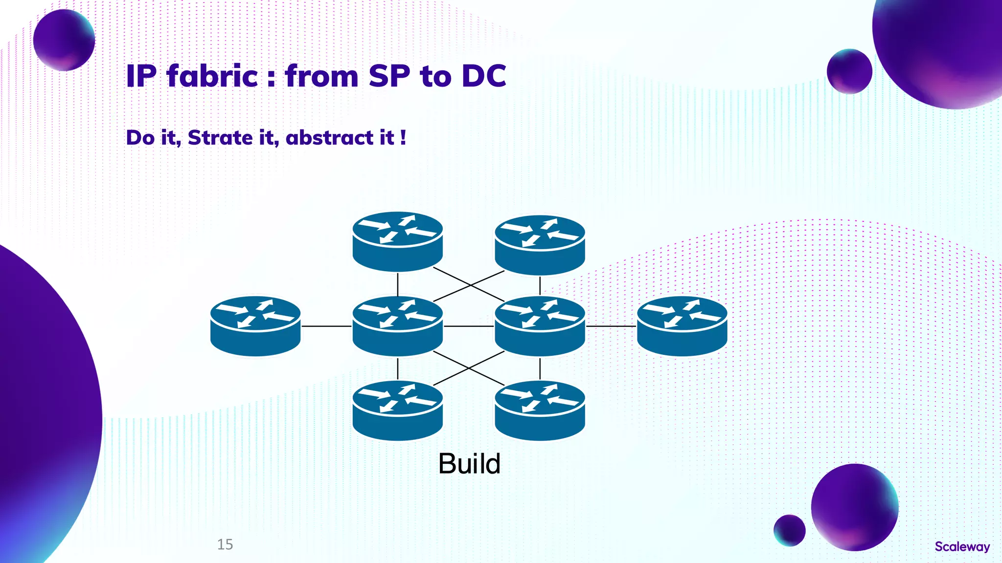 IP Fabric : How to design a scalable, multi- services datacenter ...