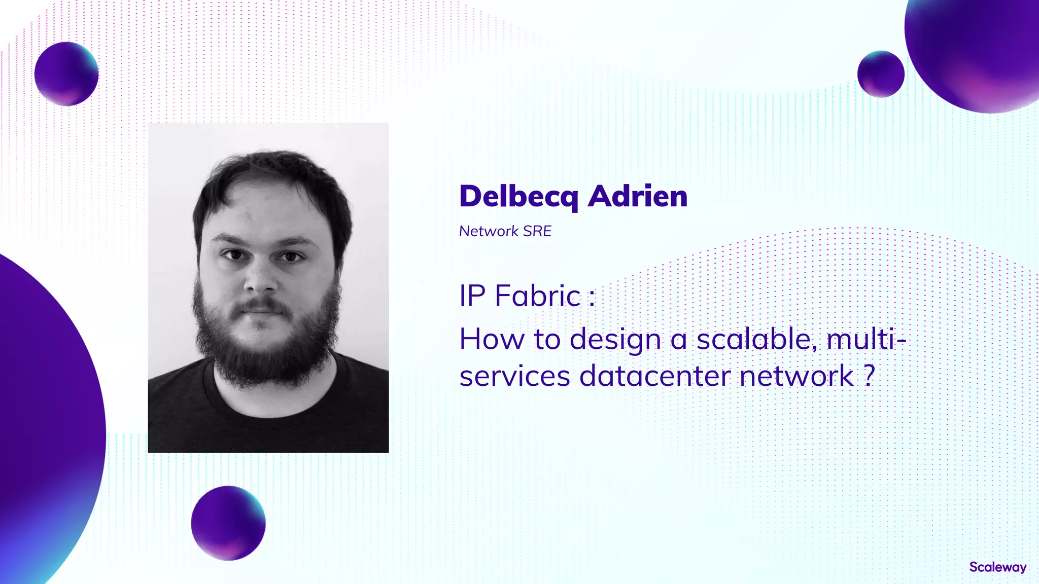 IP Fabric : How to design a scalable, multi- services datacenter ...