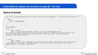How to scale with massive update queries in Elastic Search? | PPT