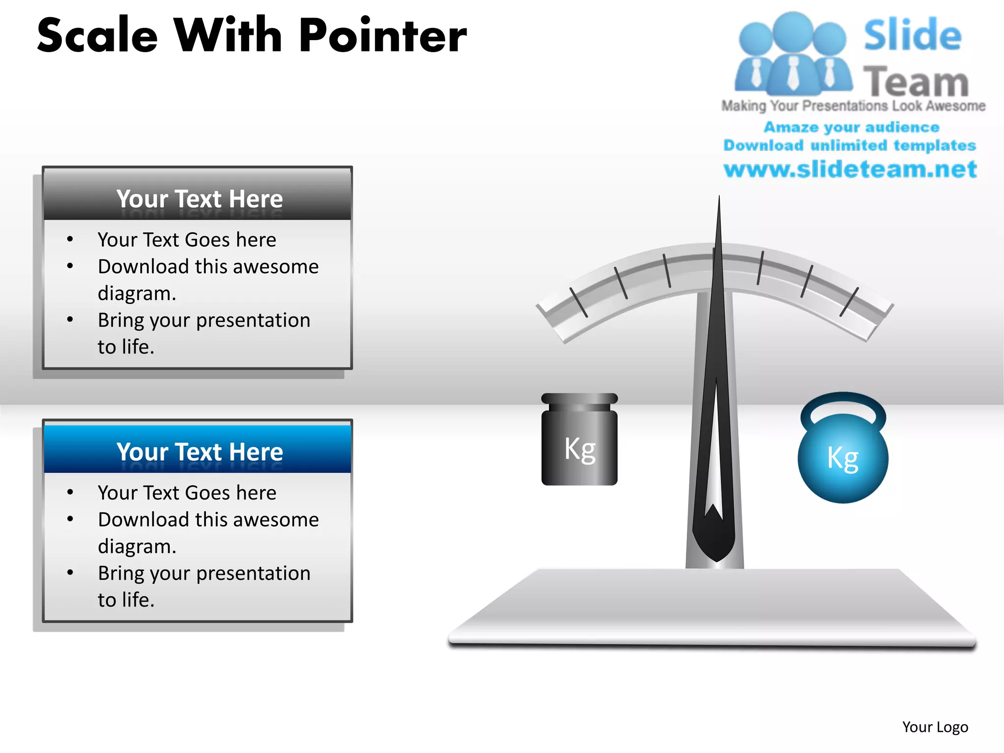 Scale with pointer powerpoint presentation slides ppt templates | PPT Scale with pointer powerpoint presentation slides ppt templates | PPT