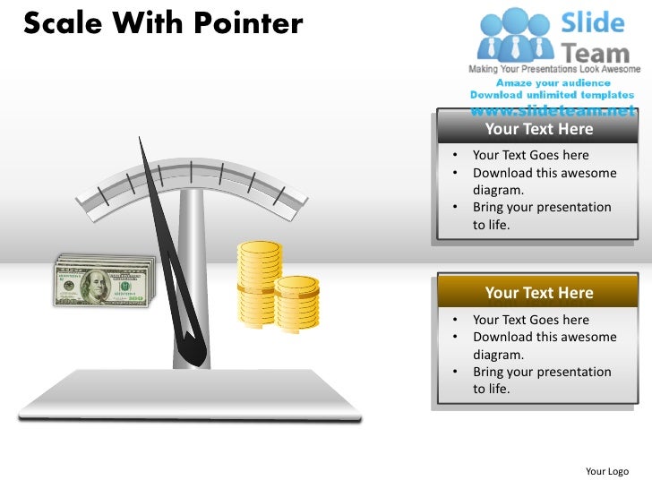 Scale with pointer powerpoint presentation slides ppt templates Scale with pointer powerpoint presentation slides ppt templates
