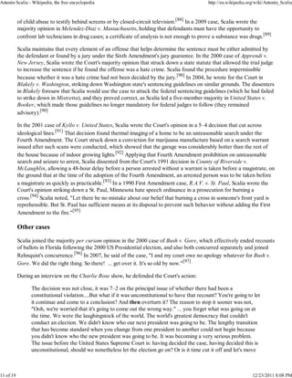 JUSTICE ANTONIN SCALIA (Wikipedia Info) | PDF