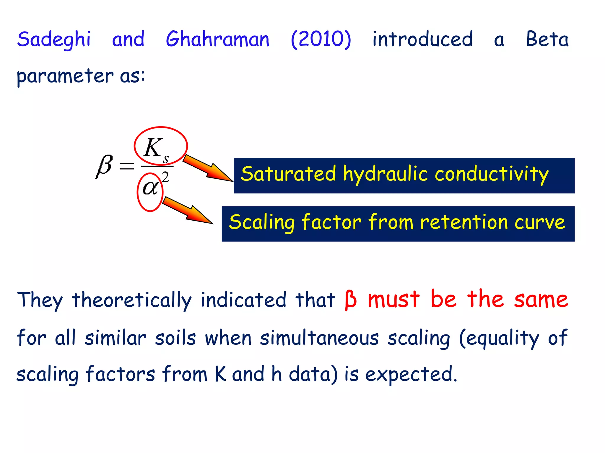 Scaling in Soil Physics | PPTX