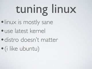 Scaling LAMP doesn't have to suck | PPT