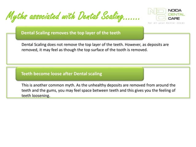 Dental Scaling - Procedure Explained | PPTX