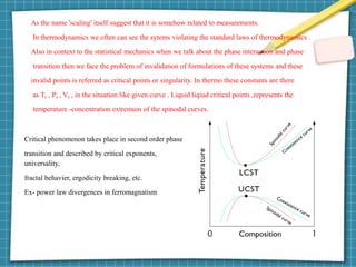 Scaling hypothesis | PPTX