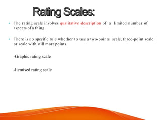 Scaling in research methodology | PPT