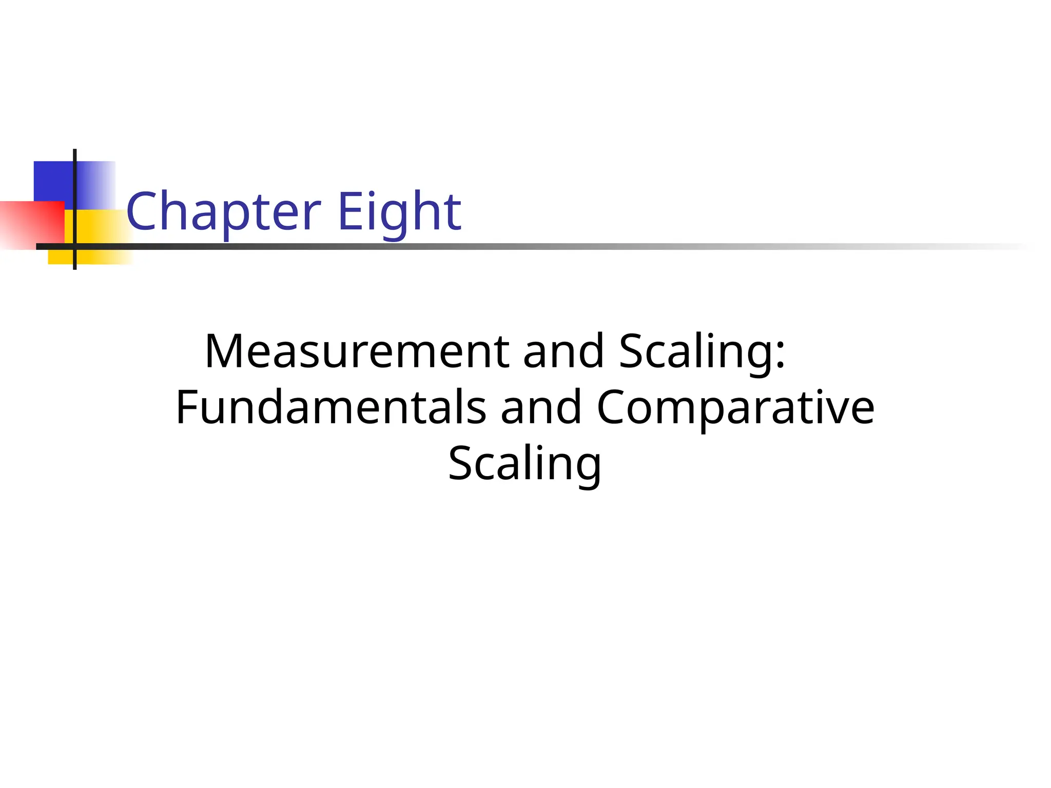 Types of Scales in Research Methodology course | PPT