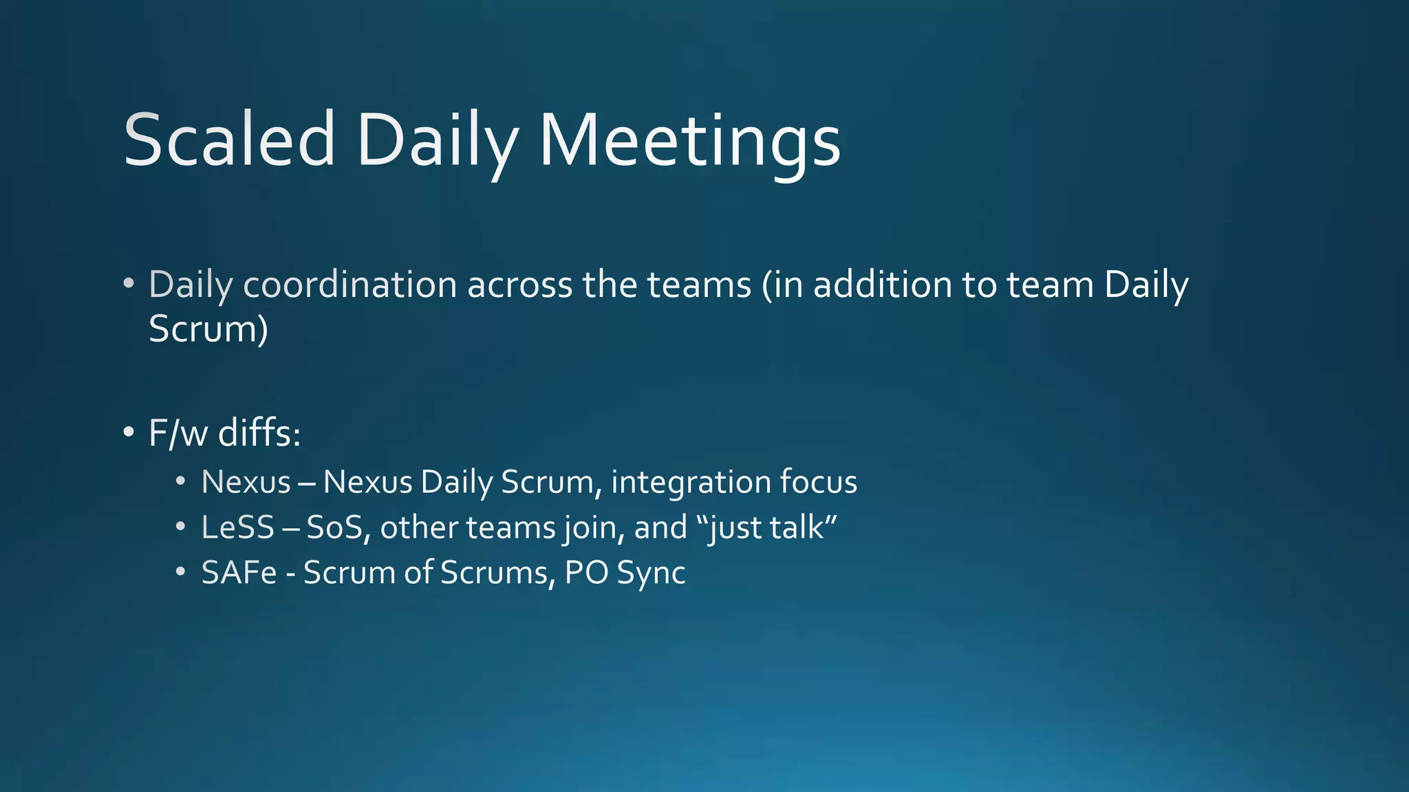 Scaled Agile Principles And Practices Ppt
