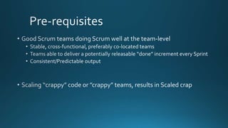 Scaled Agile Principles and Practices | PPT