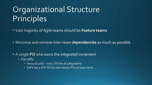 Scaled Agile Principles and Practices | PPTX