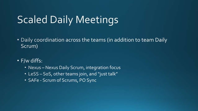Scaled Agile Principles and Practices | PPTX