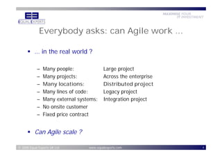 Scaling Agile Distributed Development | PDF | Management Consulting Industry | Industries