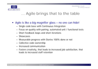 Scaling Agile Distributed Development | PDF | Management Consulting Industry | Industries
