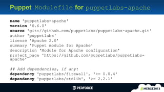 [Celix] Scaling DevOps with Puppet and Perforce | PPT | Free Download