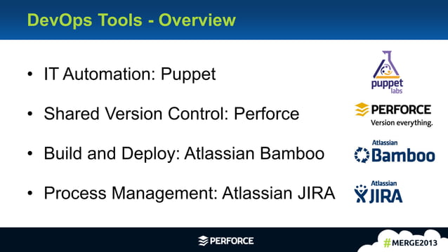 [Celix] Scaling DevOps with Puppet and Perforce | PPT | Free Download