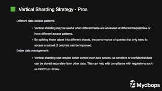 Scaling-MongoDB-with-Horizontal-and-Vertical-Sharding Mydbops Opensource Database Meetup 14 | PPT