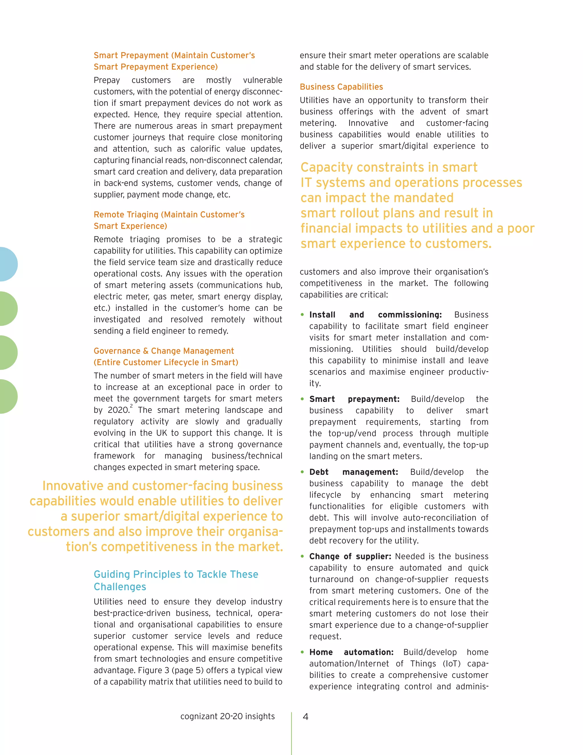 Scaling Up Smart Meter Operations: Challenges and the Way Forward for ...