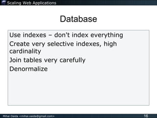 Scaling web-applications | PPT