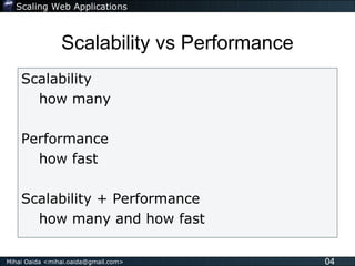 Scaling web-applications | PPT | Free Download