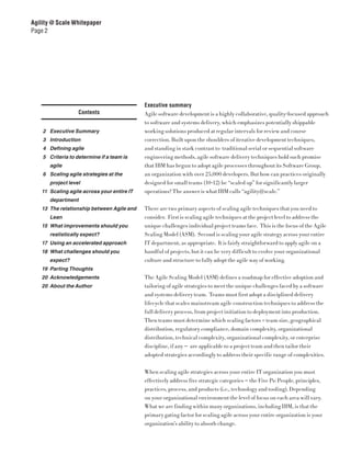 Scaling agile exec guide | PDF