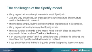 Scaling Agile | Spotify | PPT