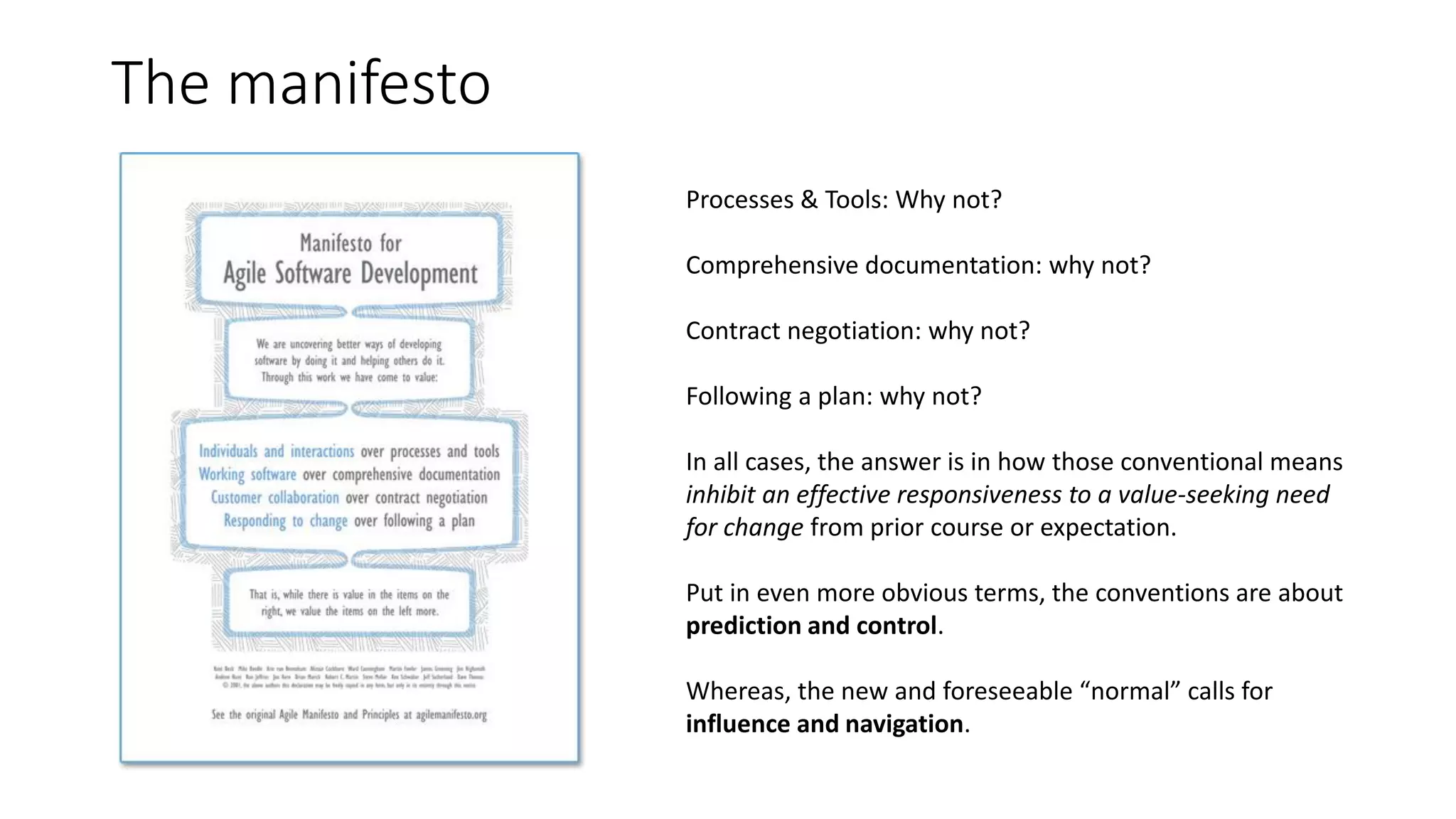 Scaling Agility - Development from Software to Enterprise | PPT