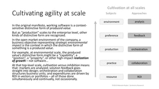 Scaling Agility - Development from Software to Enterprise | PPT