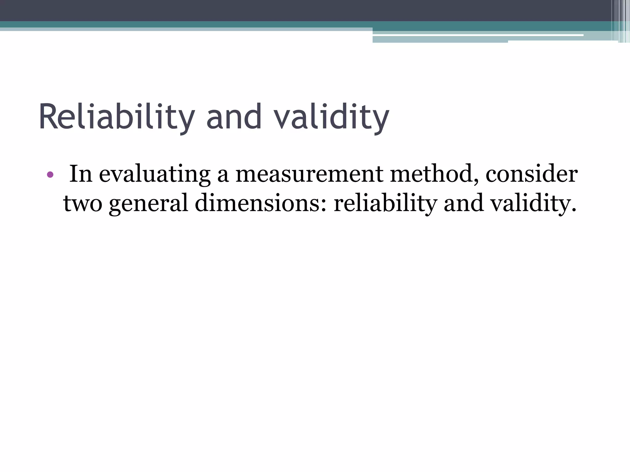 Scaling and measurement technique | PPTX