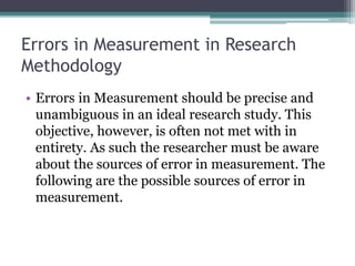 Scaling and measurement technique | PPTX