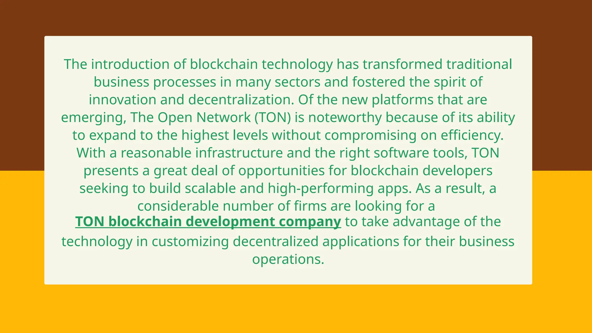 Scaling Blockchain Innovation Mastering TON Development.pptx