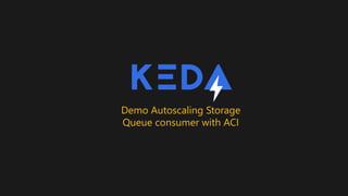 Scaling containers with keda | PPT
