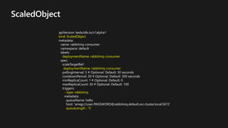 Scaling containers with keda | PPT