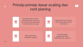 Scalling dan root planning.presentation. | PPTX