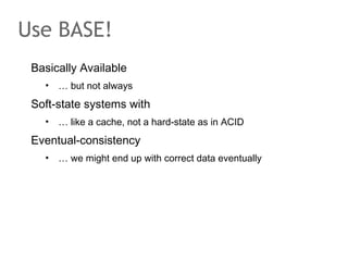 Data massage: How databases have been scaled from one to one million ...