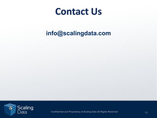 Scaling Data overview | PPT