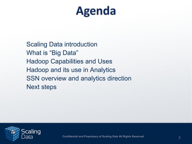 Scaling Data overview | PPT