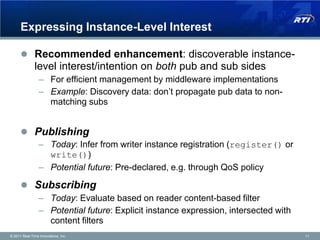 Scaling DDS to Millions of Computers and Devices | PPTX | Computer Networking | Computing