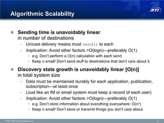Scaling DDS to Millions of Computers and Devices | PPTX | Computer Networking | Computing