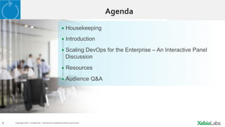 Lessons Learned: Scaling DevOps & CD for the Enterprise | PPT